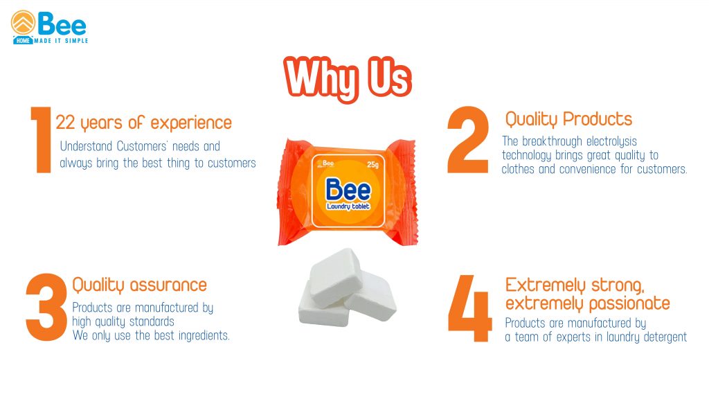 Bee Laundry Tablet New Technology Replace Detergent In Furture