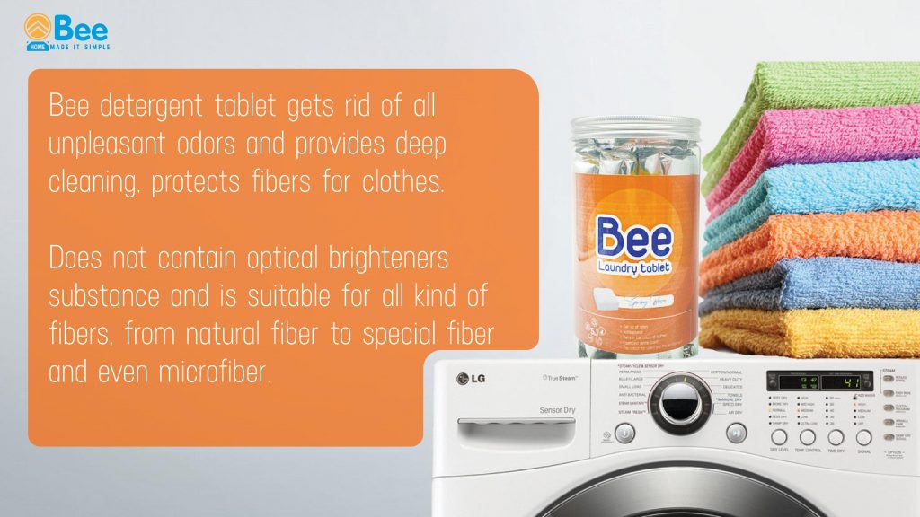 Bee Laundry Tablet New Technology Replace Detergent In Furture